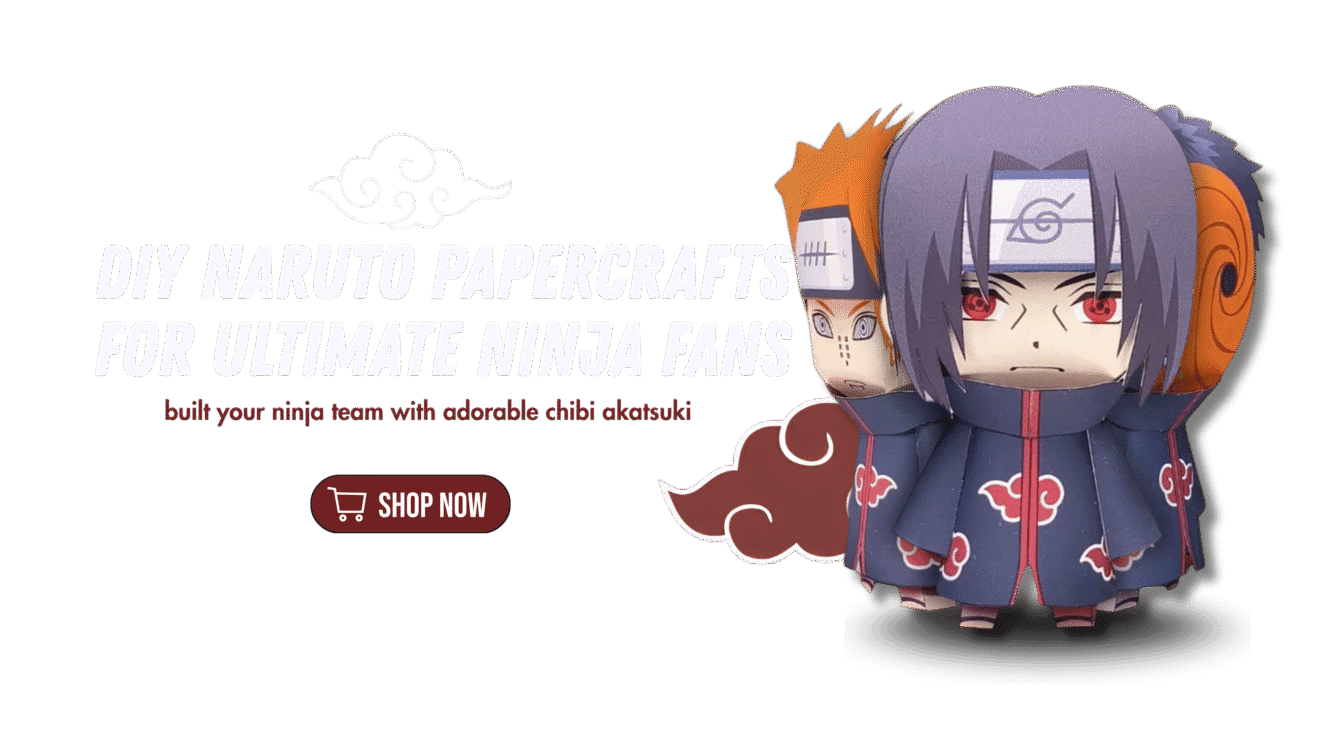 Anime Papercraft Templates | Printable 3D Anime Models – AnimeCraft.Shop