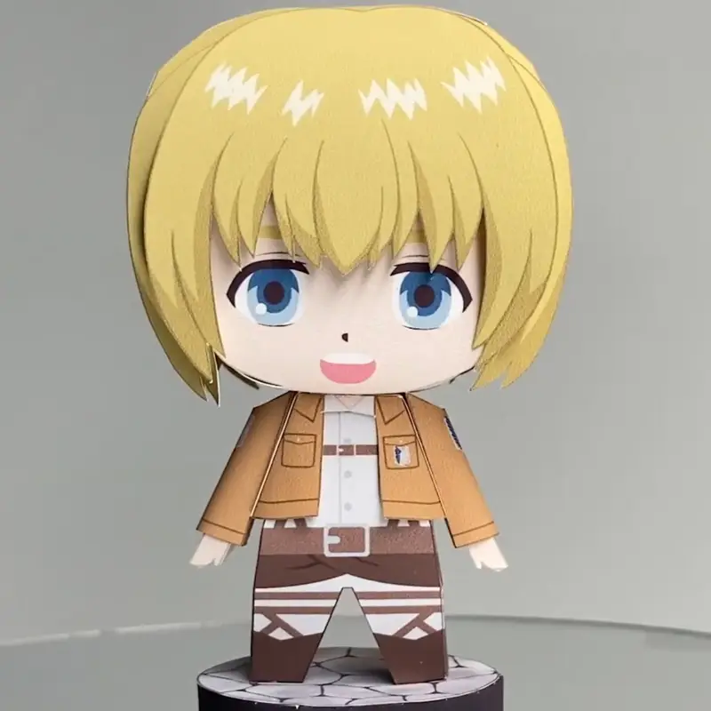 Armin Arlert - Aot 3D Papercraft Template (PDF Download) | ANIME CRAFT