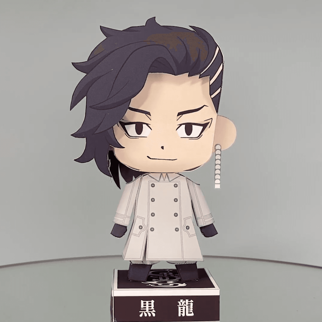 Hajime Kokonoi - Tokyo Revengers 3D Papercraft Template (PDF Download ...