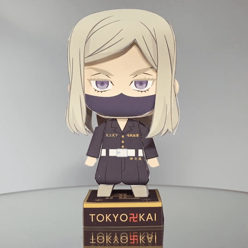 Haruchiyo Sanzu - Tokyo Revengers 3D Papercraft Template (PDF Download ...