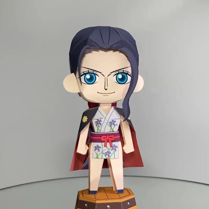 Nico Robin - Onepiece 3D Papercraft Template (PDF Download) | ANIME CRAFT