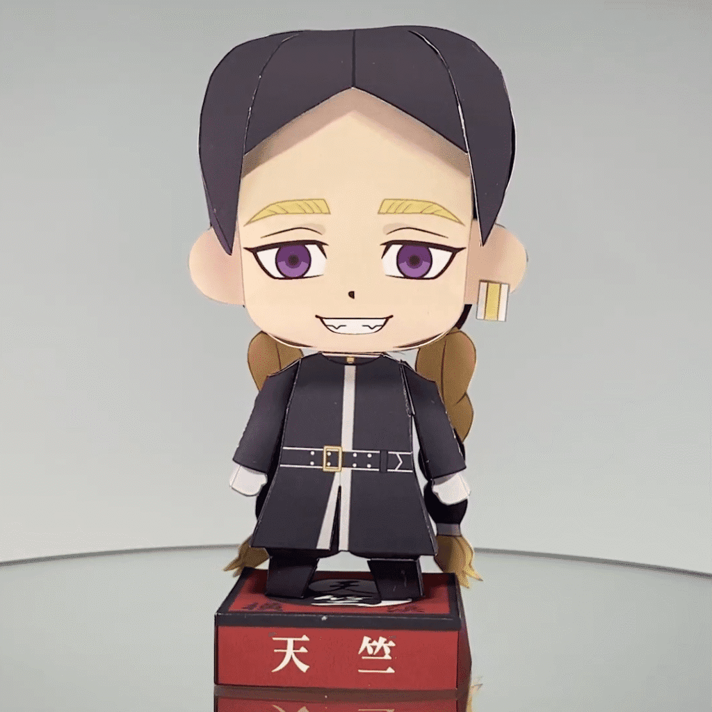 Ran Haitani - Tokyo Revengers 3D Papercraft Template (PDF Download ...