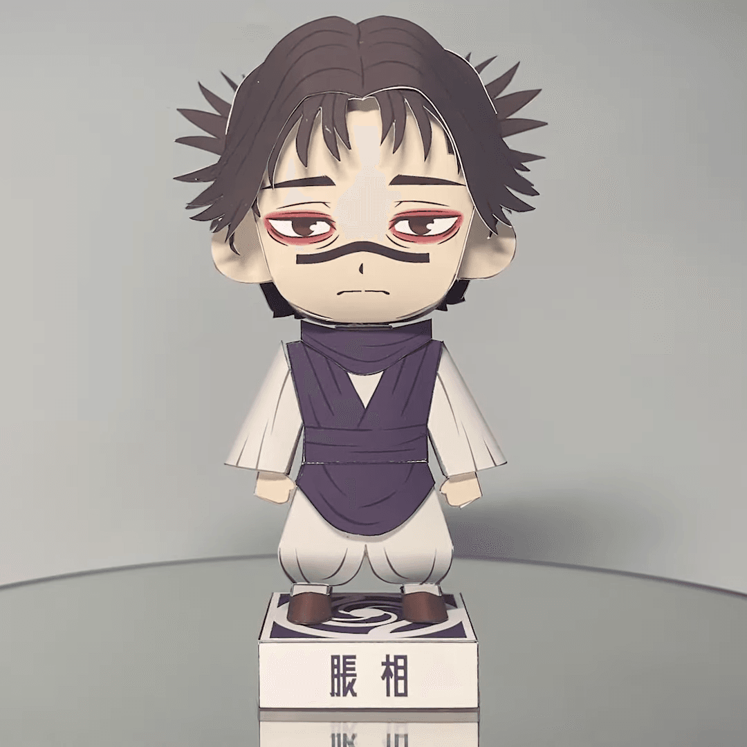 Choso – JJK 3D Papercraft Template (PDF Download) – ANIME CRAFT