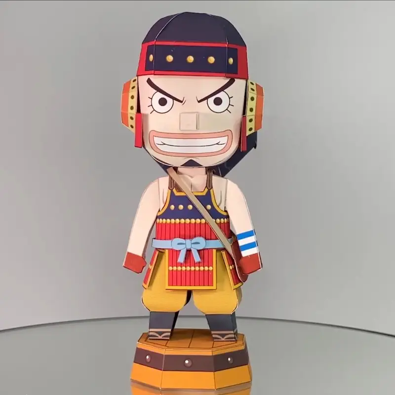 Usopp - Onepiece 3D Papercraft Template (PDF Download) | ANIME CRAFT